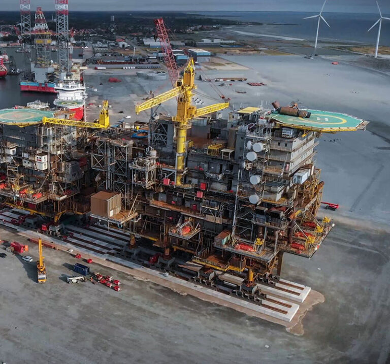 Tyra recycling - TotalEnergies EP Denmark Sustainability Report 2022